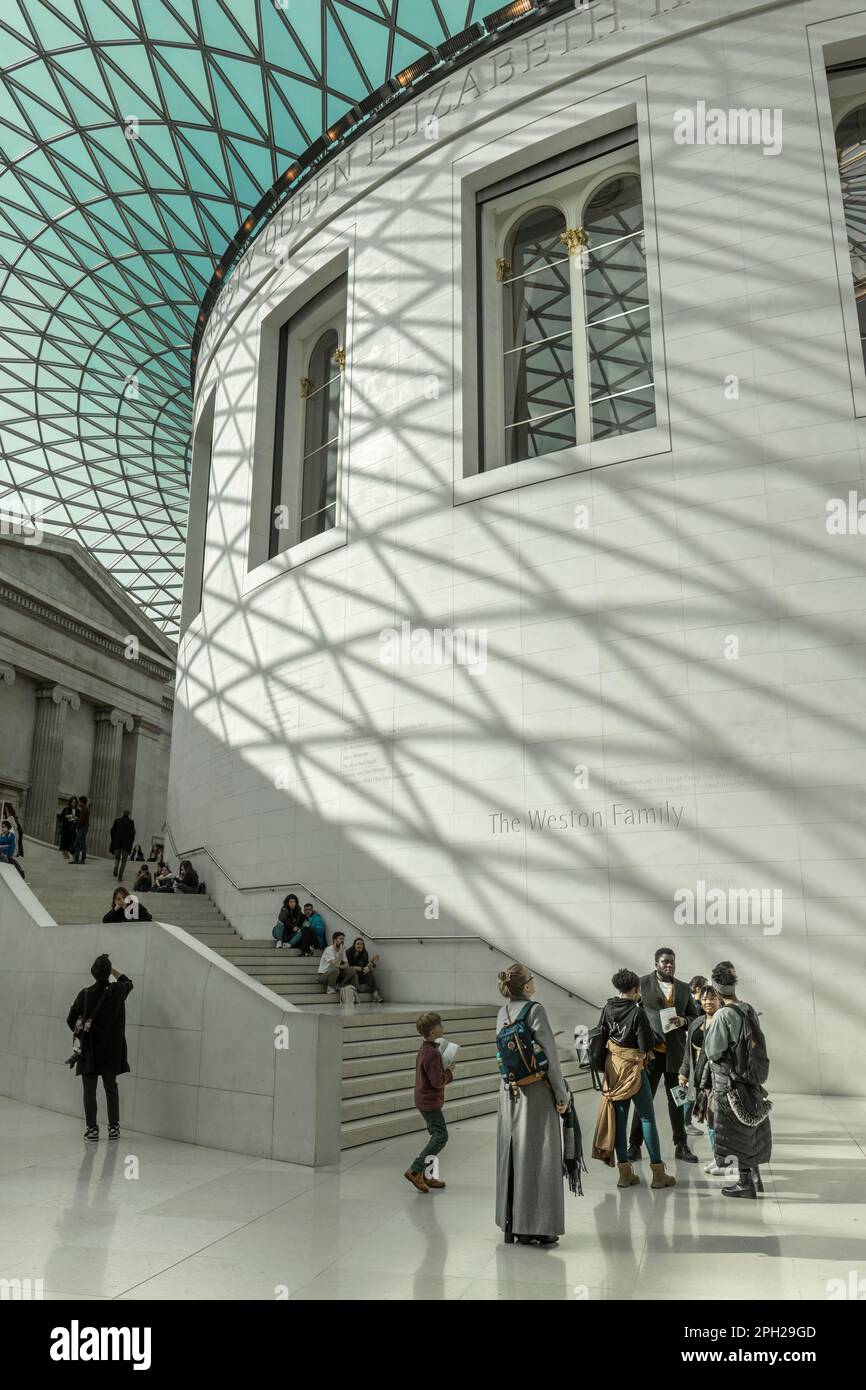 The Queen Elizabeth II Great Court, The British Museum, Great Russell ...