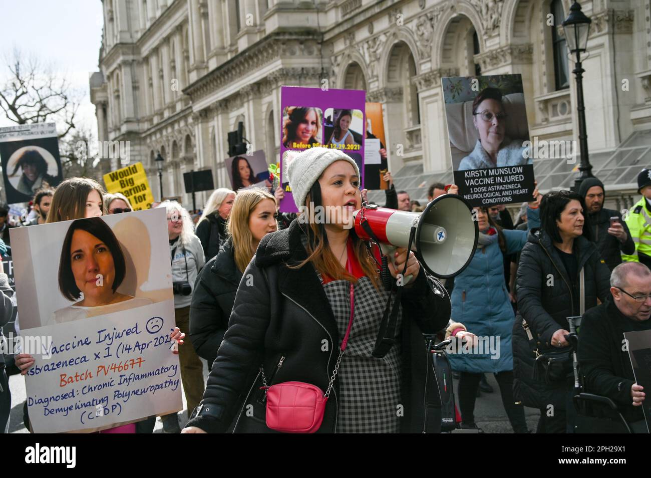 Parliament square, London, UK. 25 March 2023. Thousands of Britons ...