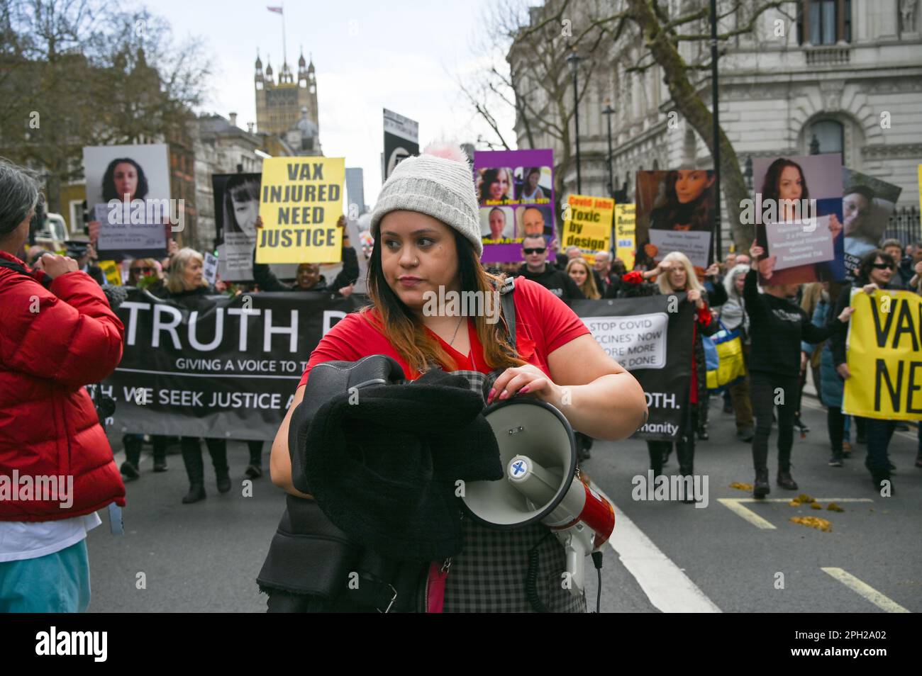 Parliament square, London, UK. 25 March 2023. Thousands of Britons ...
