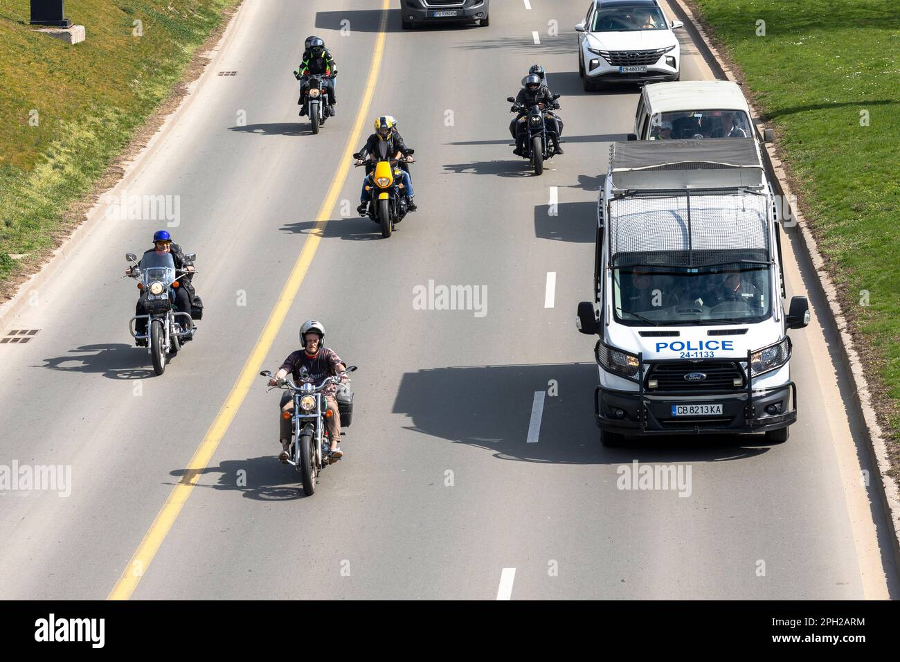 Sofia, Bulgaria - March 25, 2023: Official opening of the summer ...