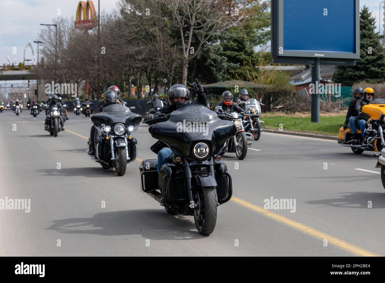 Sofia, Bulgaria - March 25, 2023: Official opening of the summer ...