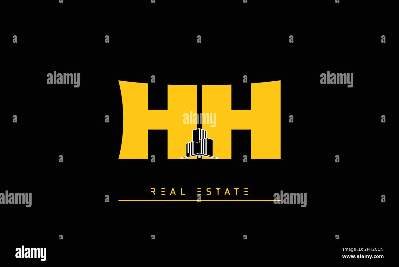 Hh real estate logo hi-res stock photography and images - Alamy