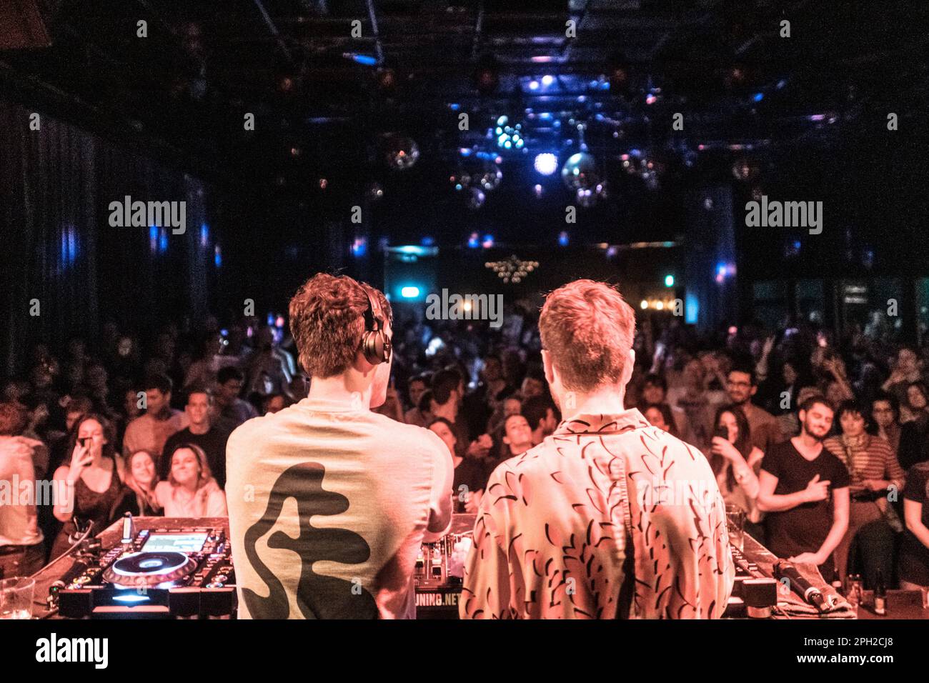 Copenhagen, Denmark. 23rd, March 2023. The French DJ-duo Bon Entendeur ...