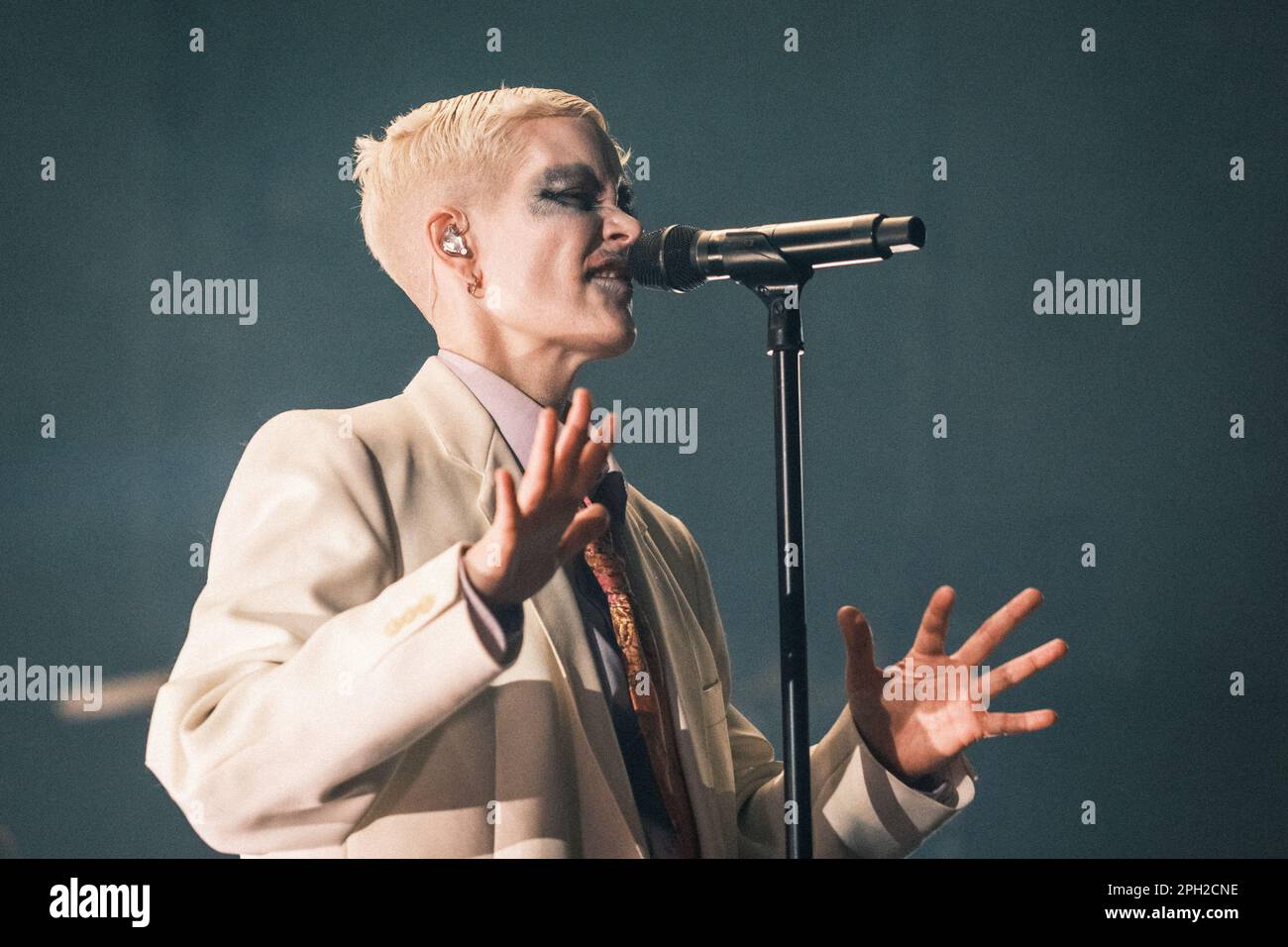 Copenhagen, Denmark. 24th, March 2023. The Swedish singer and ...