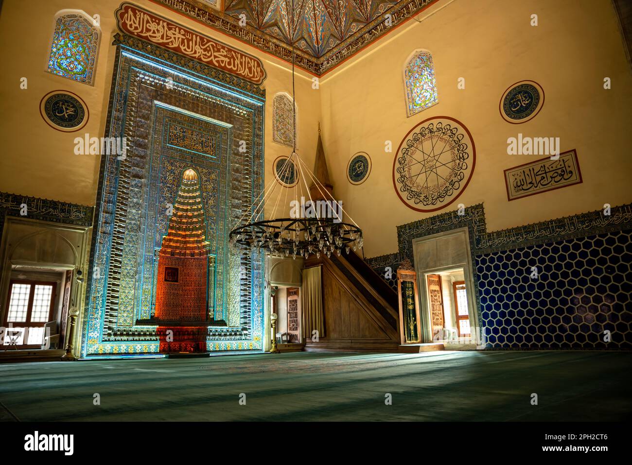 Green Tomb view. interior view The Green Tomb is included in the UNESCO ...