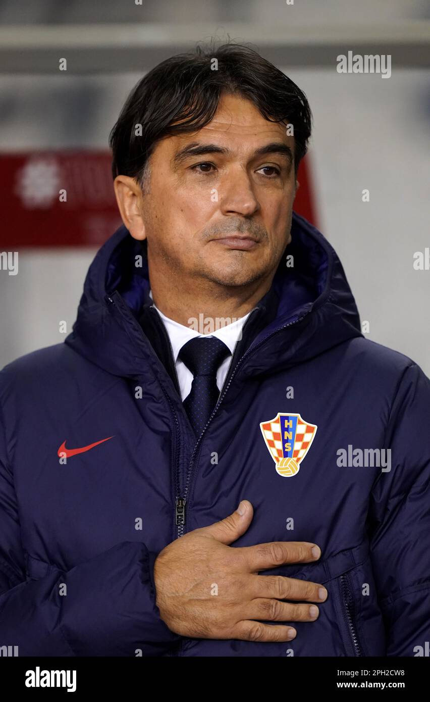 Croatia manager Zlatko Dalic during the UEFA Euro 2024 Group D ...