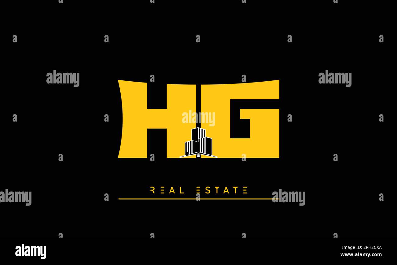 Hg real estate logo hi-res stock photography and images - Alamy