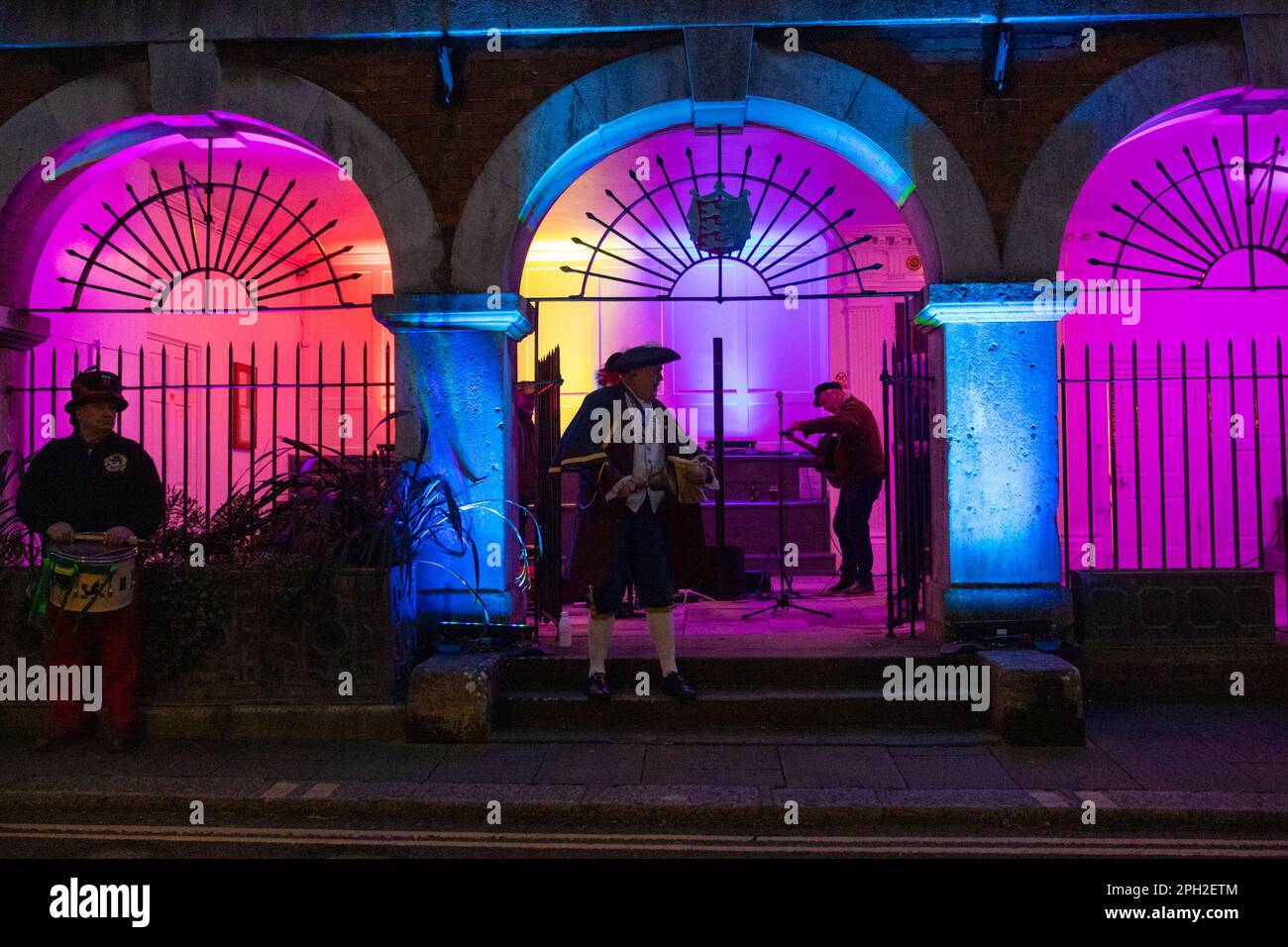 Rye, East Sussex, UK. 25th Mar, 2023. A Rye good window wonderland ...