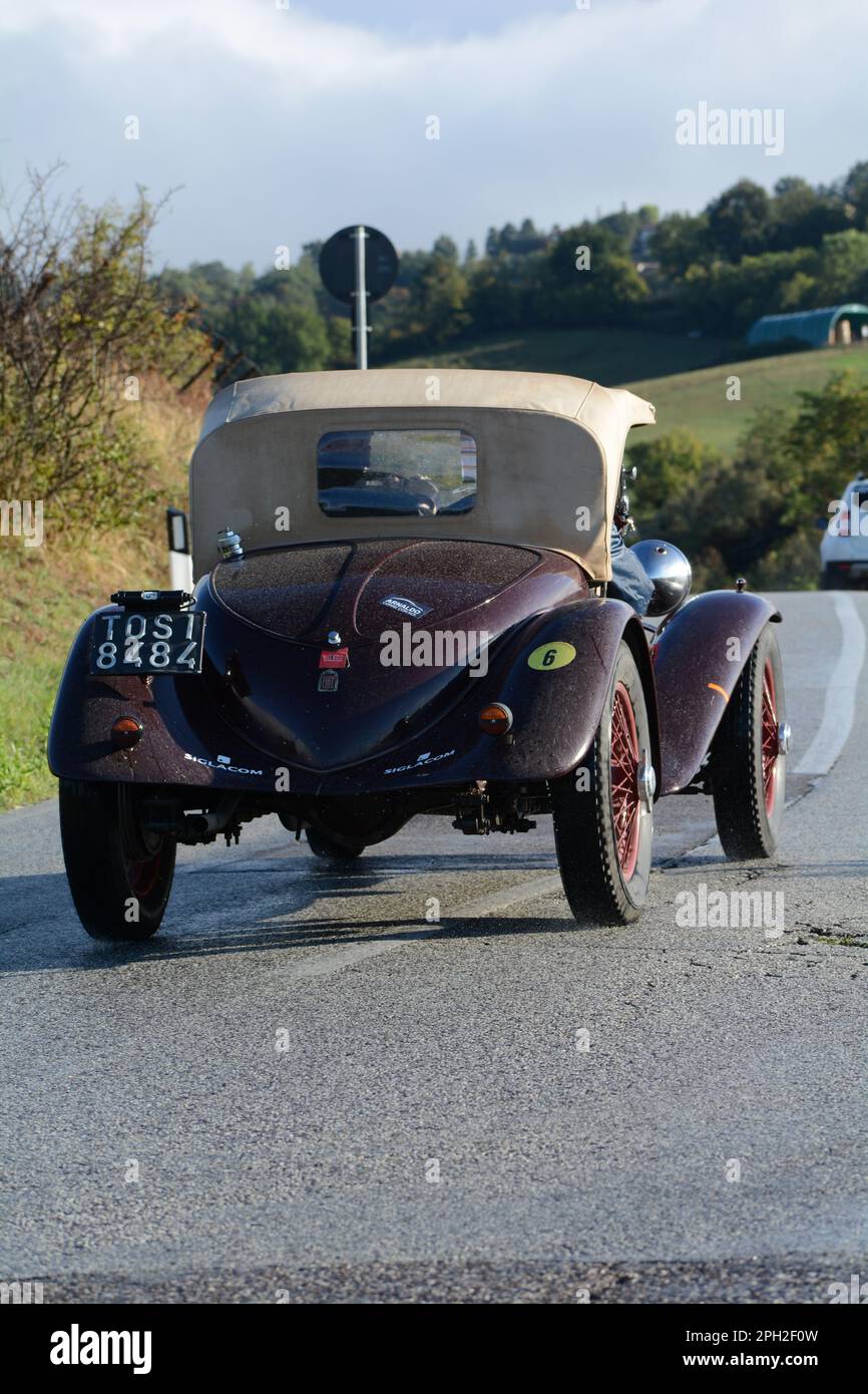 san marino , san marino - sett. 16 : FIAT 514 MM 1930 in coppa nuvolari ...