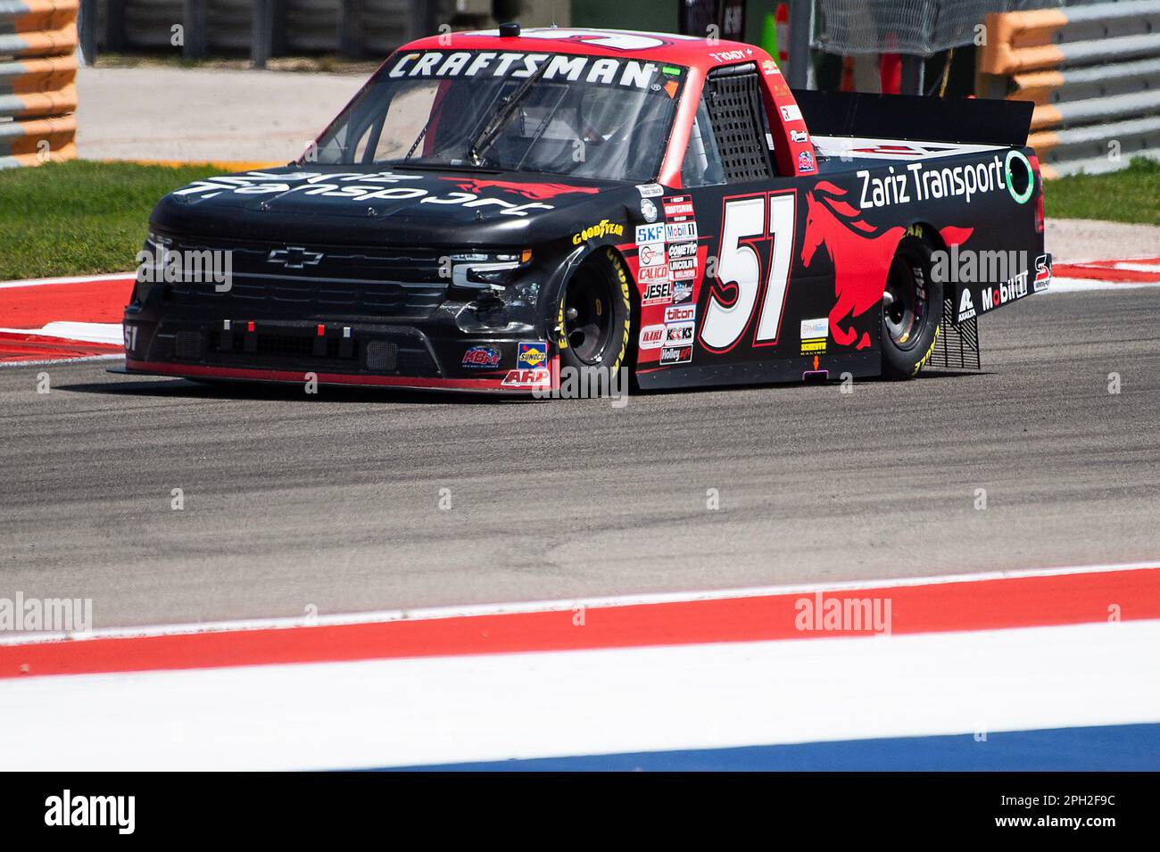 The Americas. 25th Mar, 2023. Kyle Busch (51) with Kyle Busch ...