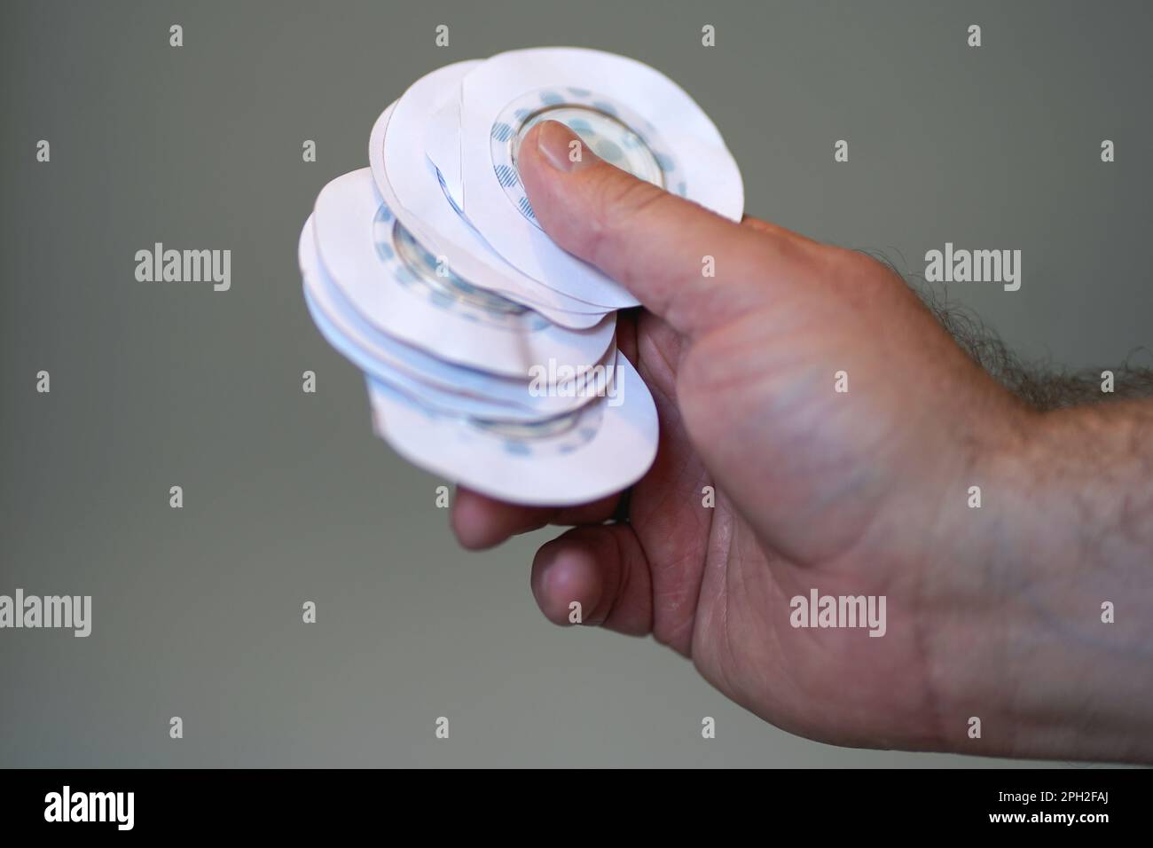 Middle aged white man using Novacore R-Test 4 Evolution Heart ...