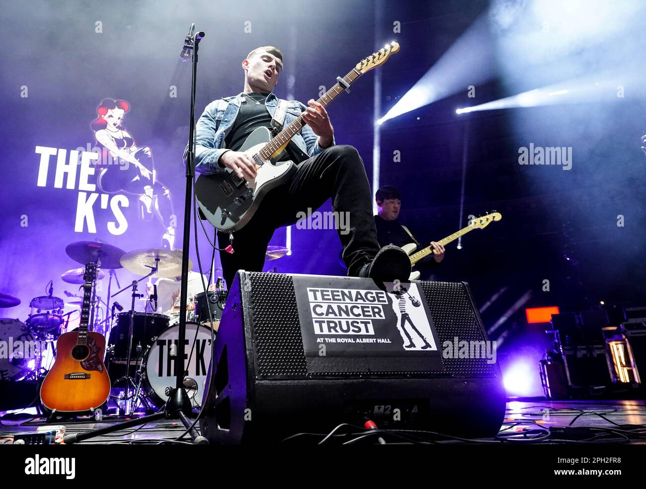 The K's on stage during the Teenage Cancer Trust show at the Royal ...