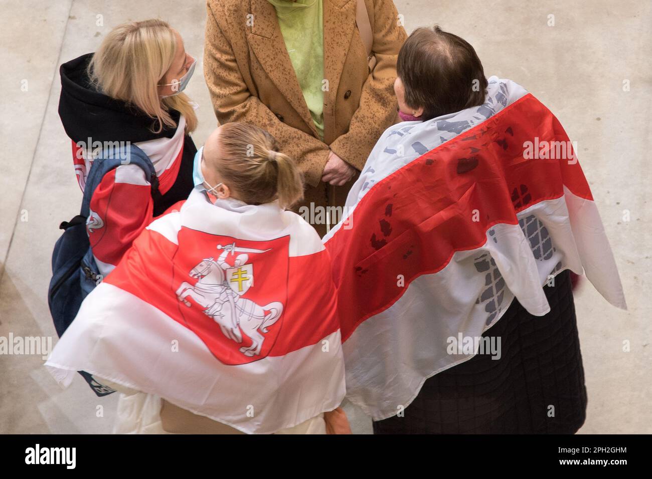 Gdansk belarus freedom day protest hi-res stock photography and images ...