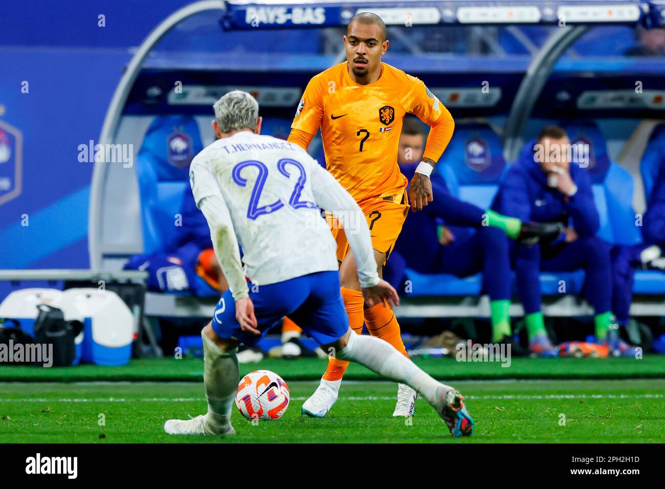 24-03-2023: Sport: Frankrijk vs Nederland PARIS, NETHERLANDS - MARCH 24 ...