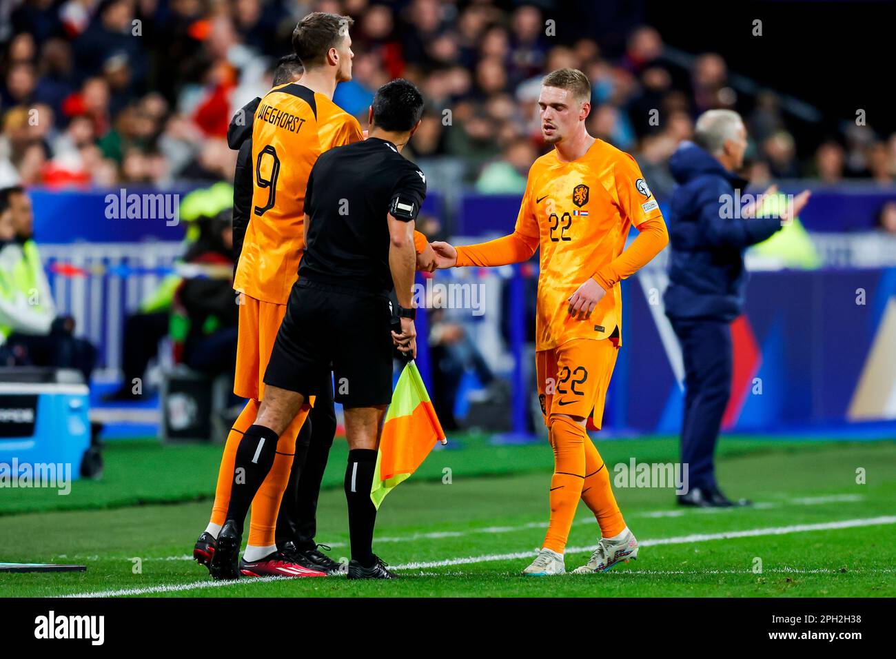 24-03-2023: Sport: Frankrijk vs Nederland PARIS, NETHERLANDS - MARCH 24 ...
