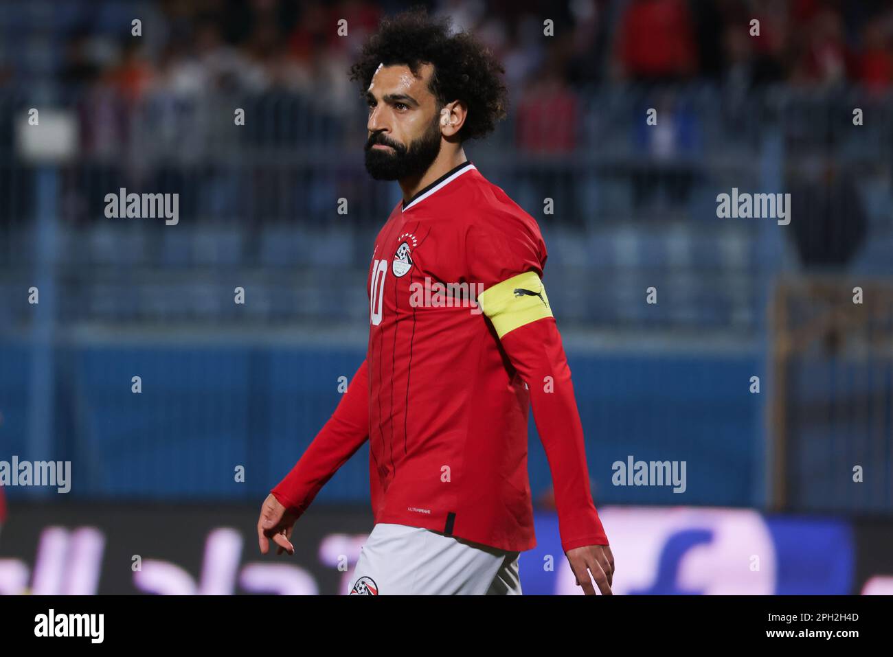 EGYPT, Cairo - 24 March 2023 - Mohamed Salah of Egypt during Qualifying ...