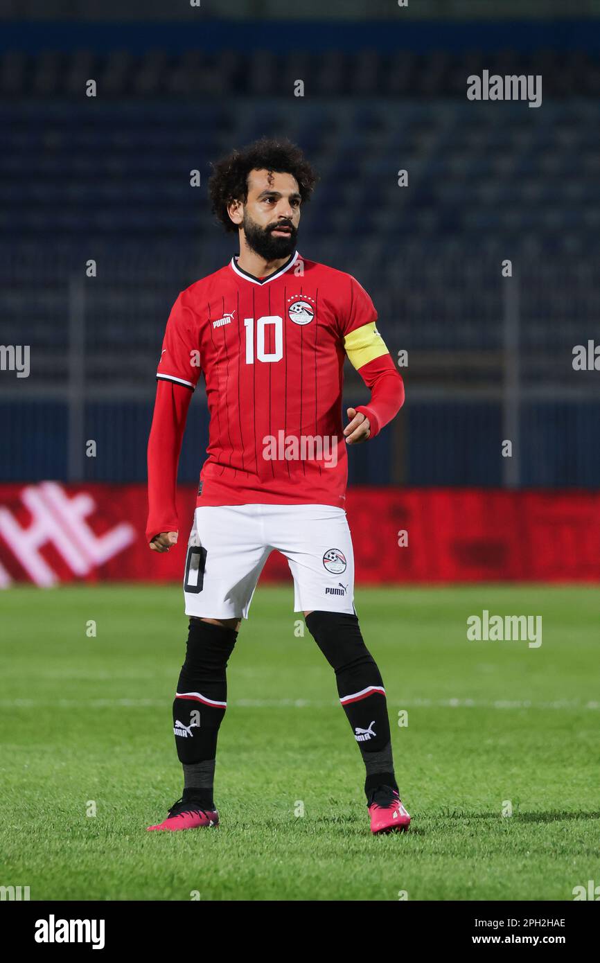 EGYPT, Cairo - 24 March 2023 - Mohamed Salah of Egypt during Qualifying ...