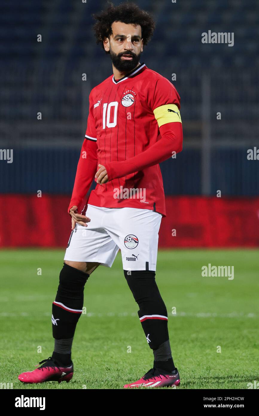 EGYPT, Cairo - 24 March 2023 - Mohamed Salah of Egypt during Qualifying ...