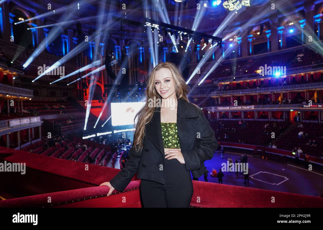 Niamh Blackshaw arrives at the Teenage Cancer Trust show at the Royal ...