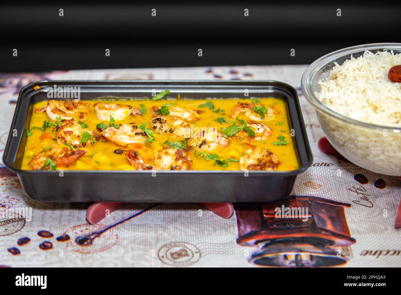Traditional Brazilian recipe, shrimp bobó Stock Photo - Alamy