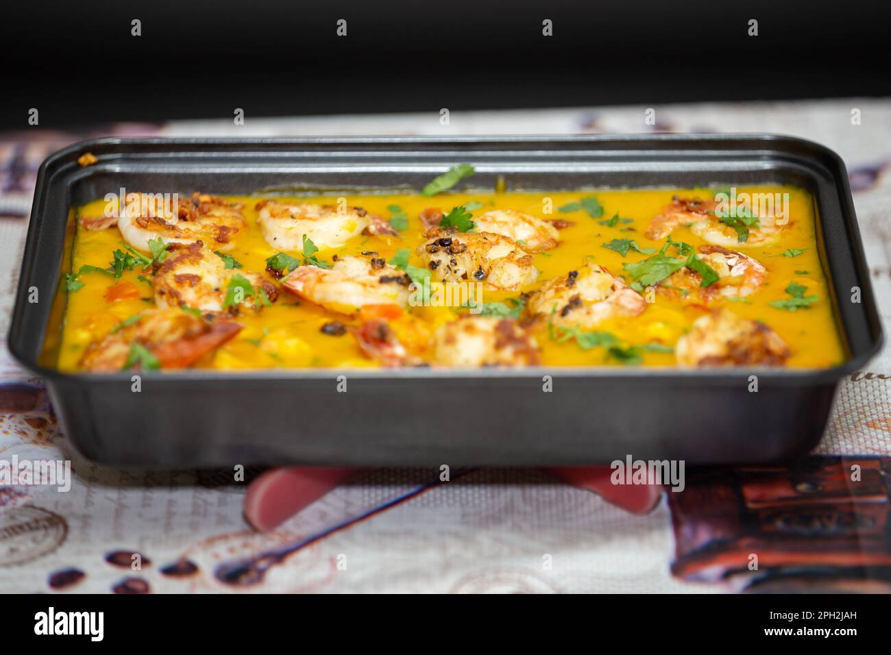 Traditional Brazilian recipe, shrimp bobó Stock Photo - Alamy