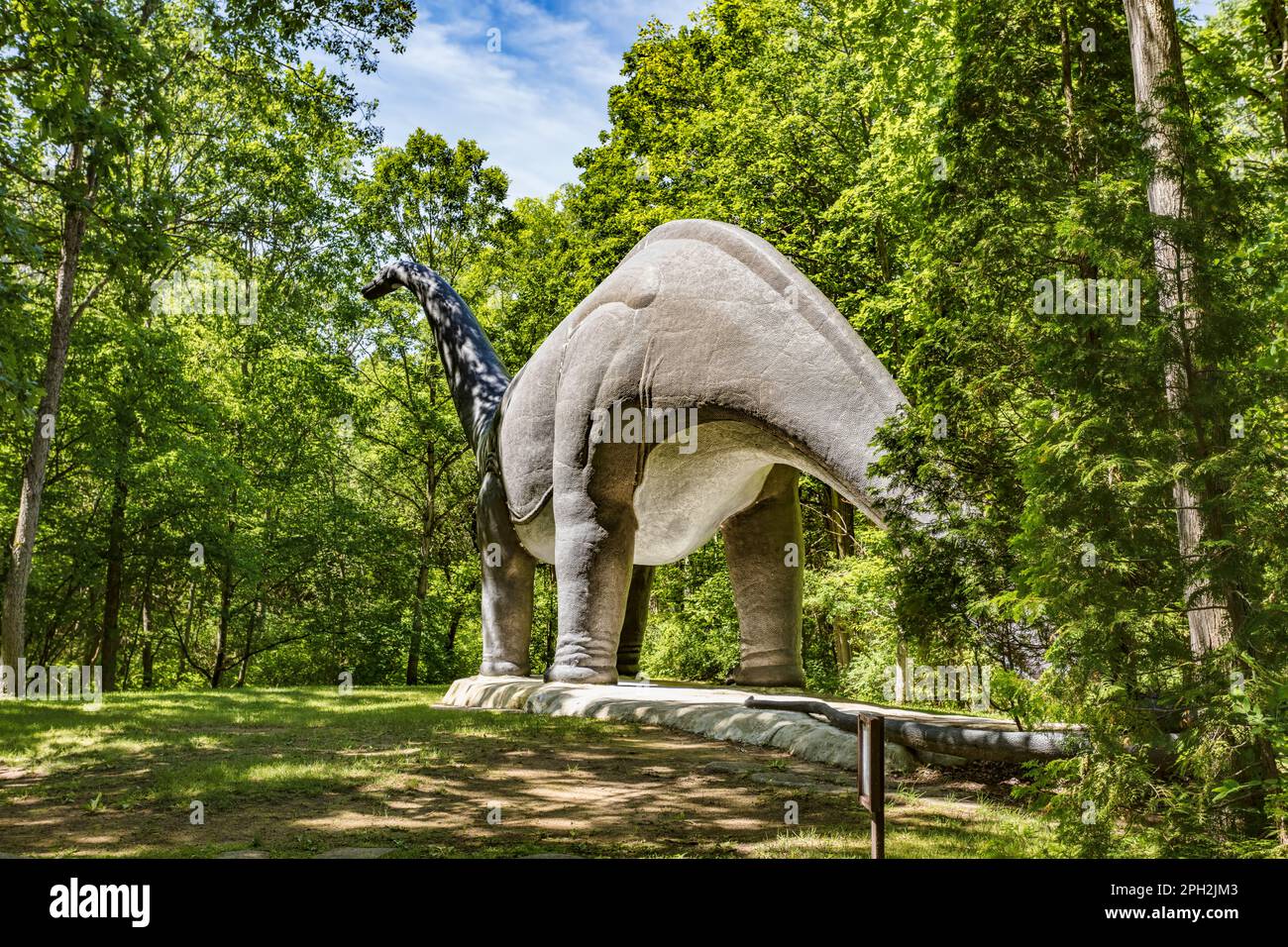 Prehistoric World in Eastern Ontario, Canada, is a multi-acre outdoor ...