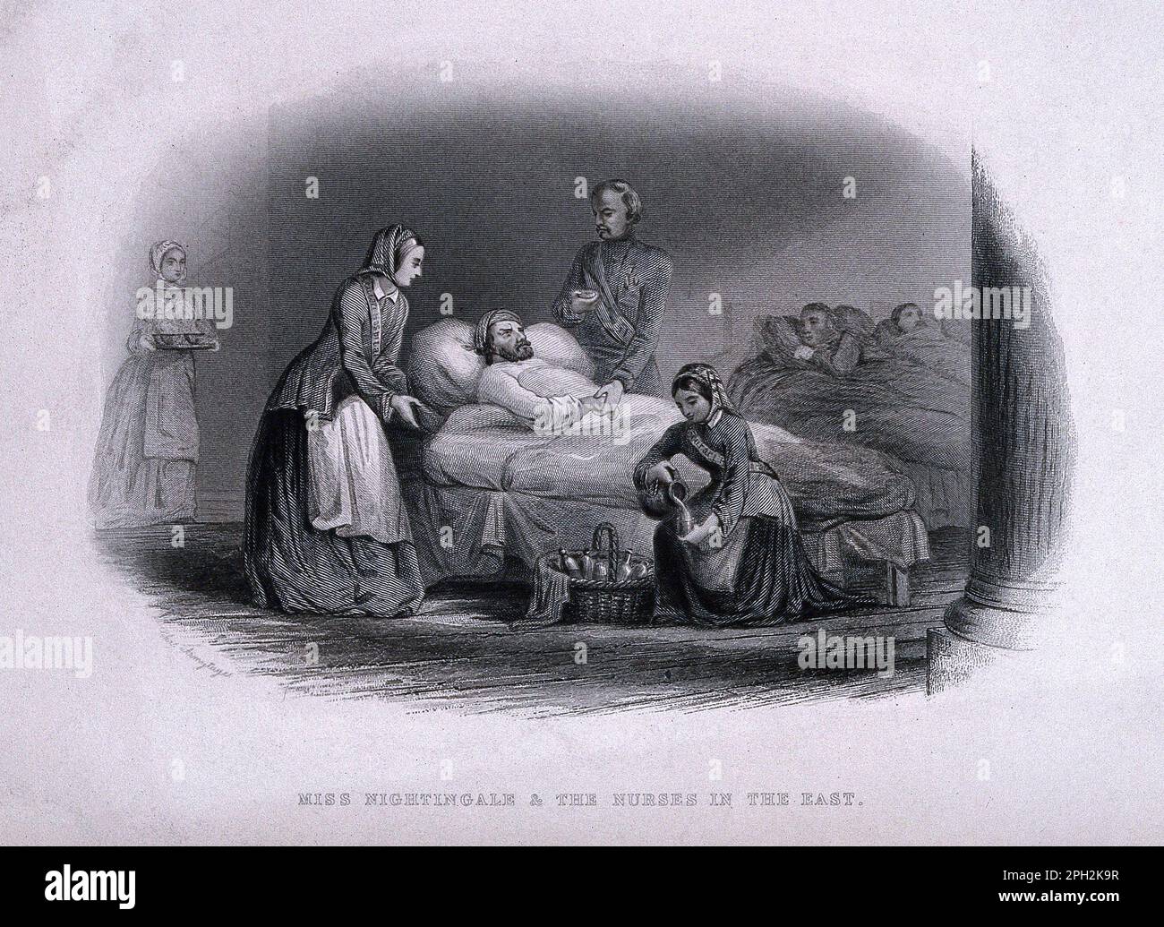 Florence Nightingale, 1820 – 1910, was an English social reformer ...
