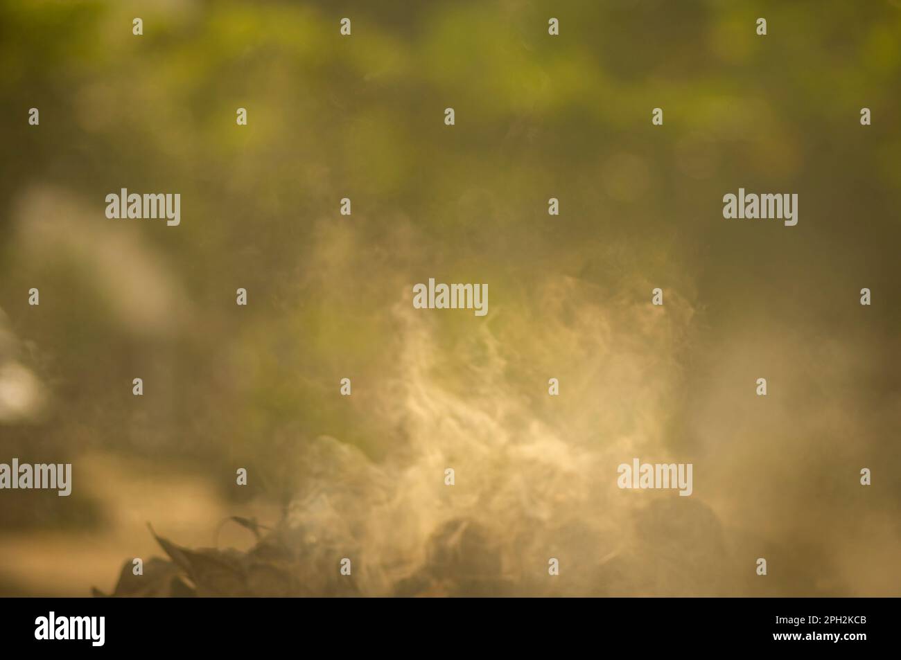 Defocused white bokeh smoke for background Stock Photo - Alamy