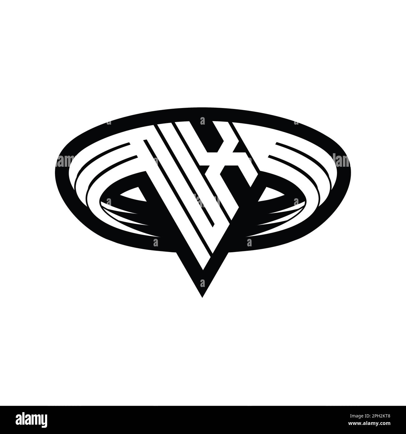 NX Logo monogram letter with triangle shape slice isolated outline ...