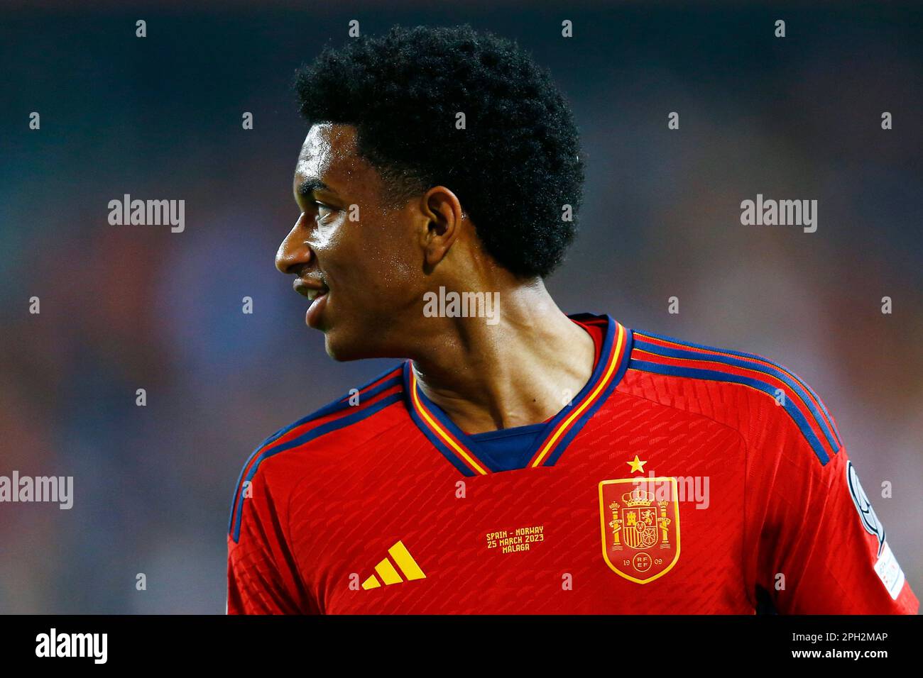 Alejandro Balde of Spain during the European Qualifiers match between ...