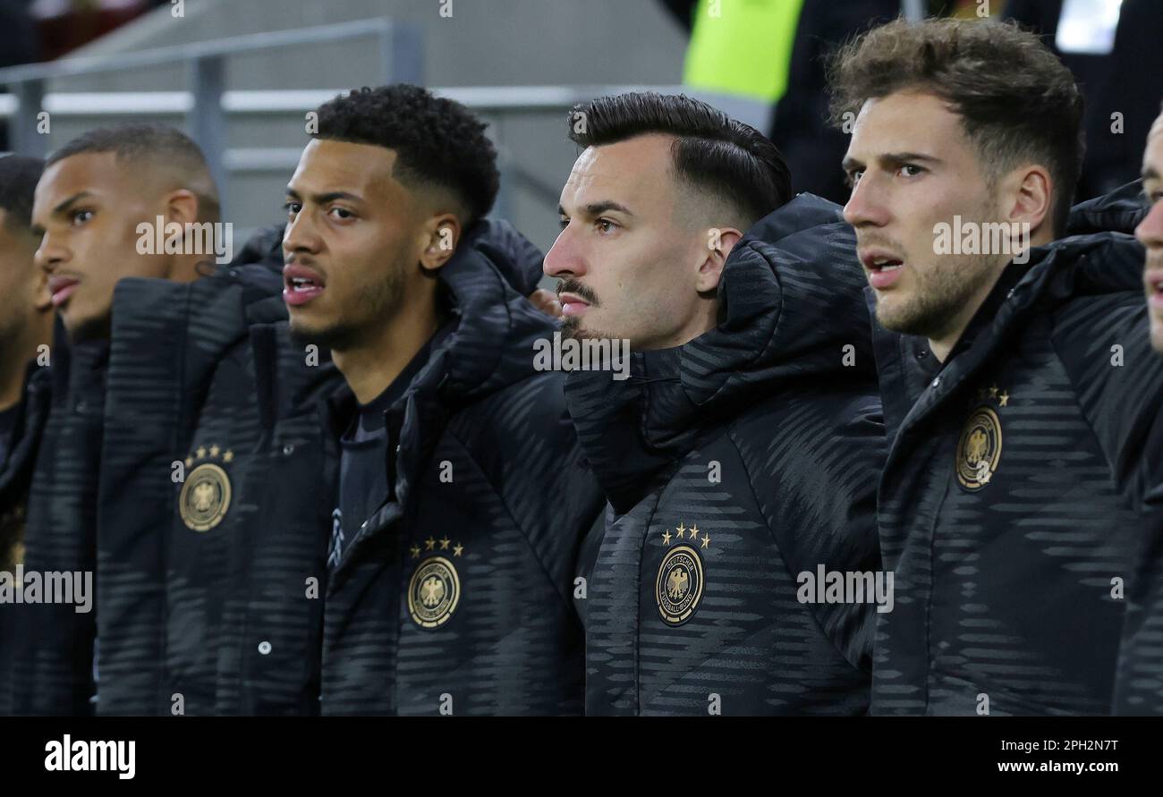 Mainz, Deutschland. 25th Mar, 2023. firo: 25.03.2023, football, soccer ...