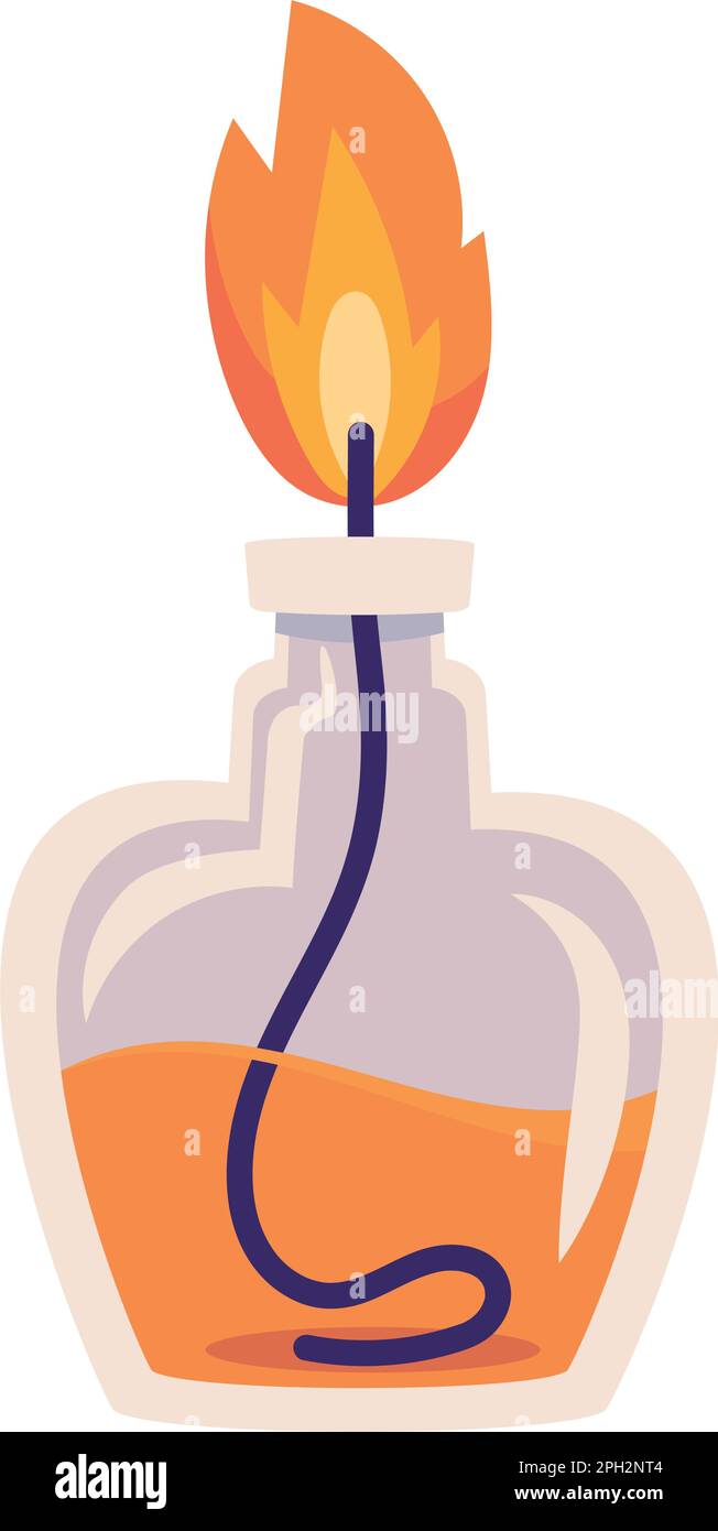 laboratory burner with fire Stock Vector Image & Art - Alamy