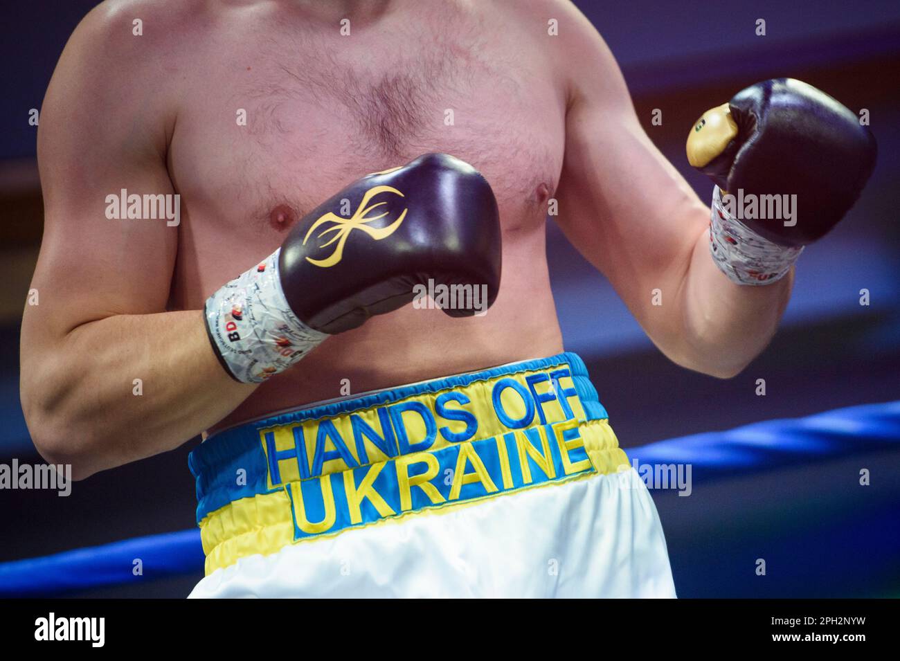 Hamburg, Germany. 25th Mar, 2023. Boxing: Boxing gala of the stable P2M ...