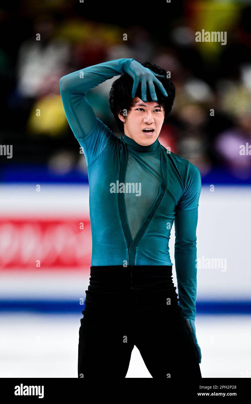 Saitama, Japan. 25th March, 2023. Adam SIAO HIM FA (FRA), during Men ...