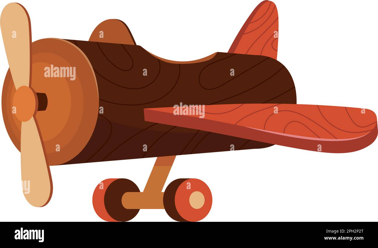 Wooden jet Stock Vector Images - Alamy