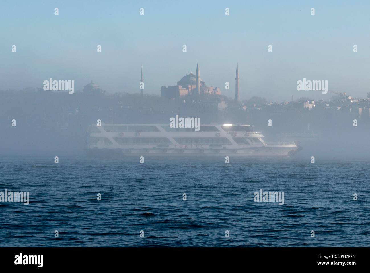 Istanbul, Istanbul, Turkey. 25th Mar, 2023. A view from Hagia Sophia in ...