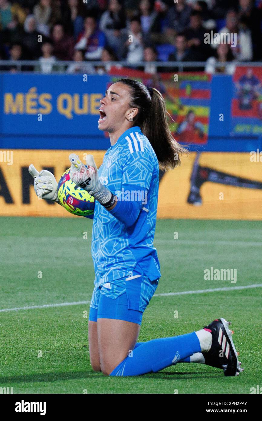 Barcelona, Spain. 25th Mar, 2023. Misa Rodriguez in action during the ...