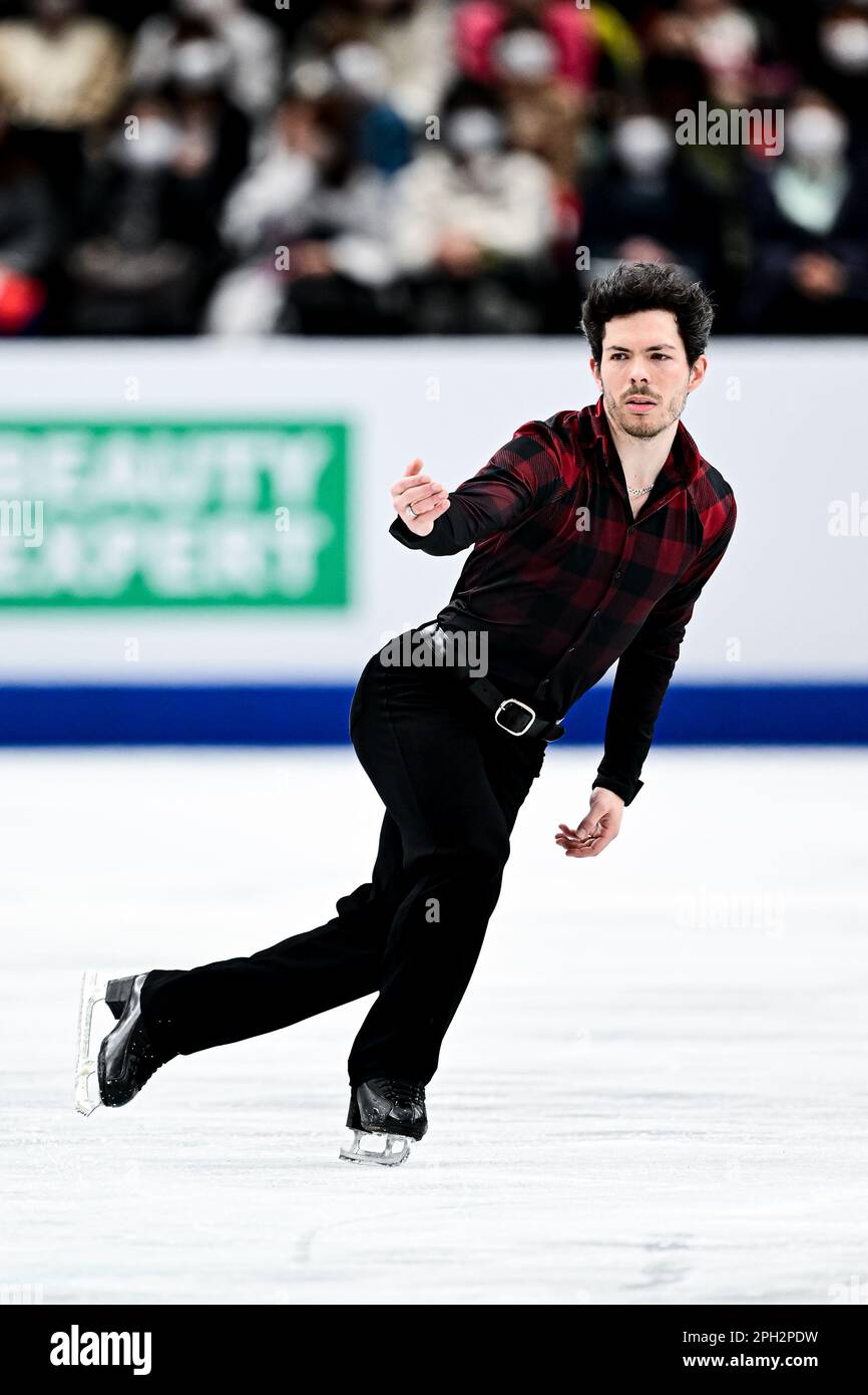 Saitama, Japan. 25th March, 2023. Keegan MESSING (CAN), during Men Free ...