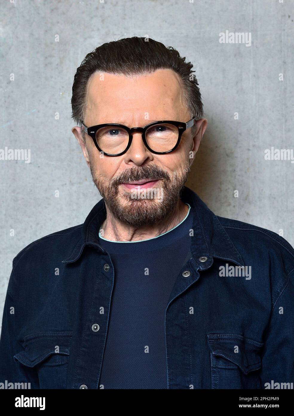 Bjorn Ulvaeus of ABBA photo shoot in Stockholm, Sweden 22 March ...
