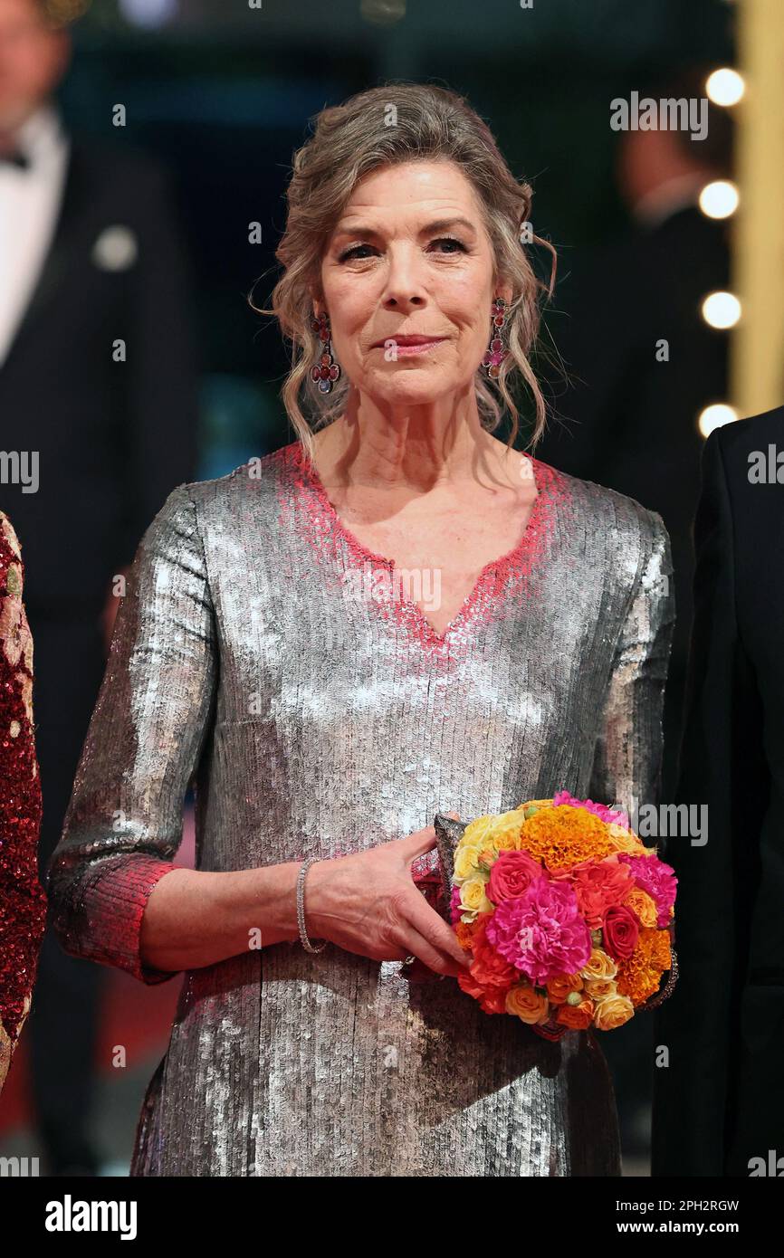 Monte Carlo, Monaco. 25th Mar, 2023. NO TABLOIDS: Princess Caroline of ...