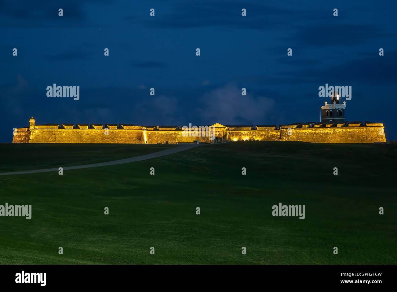 El Morro Castle, San Juan National Historic Site, Old San Juan, Puerto ...