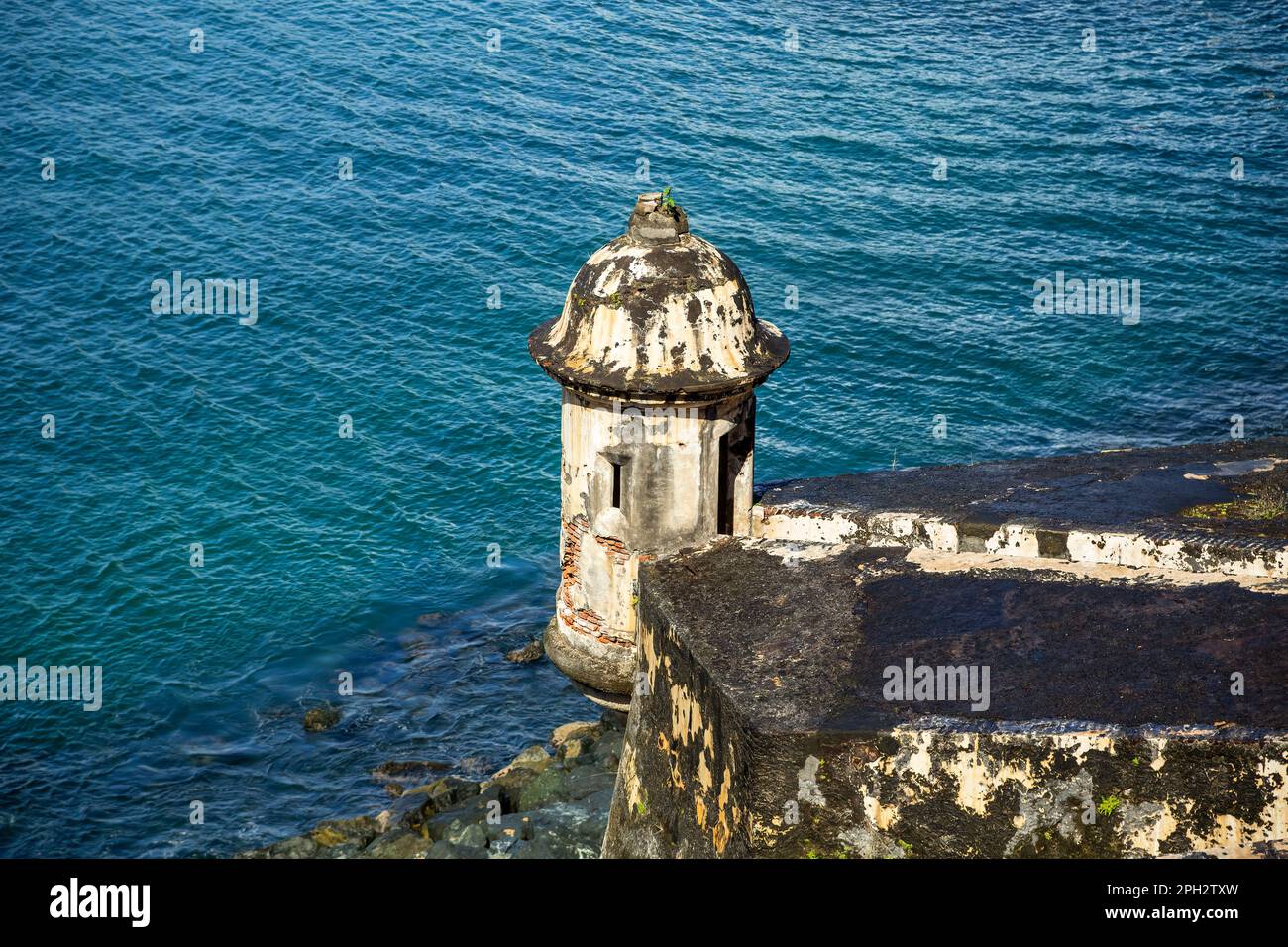 Sentry box (garita), San Felipe del Morro Castle, San Juan National ...