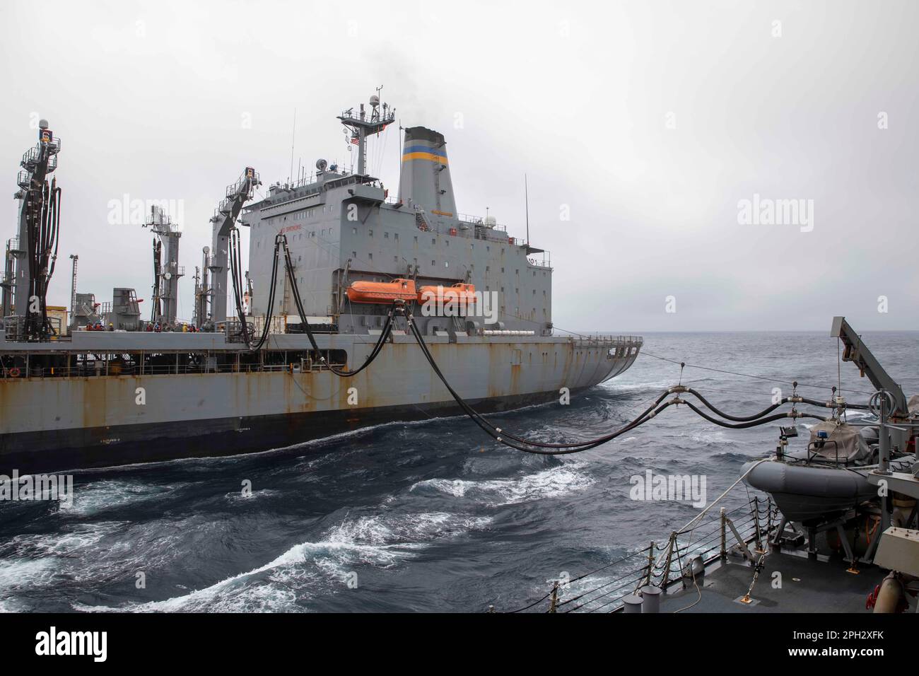 230324-N-SN516-1077 PHILIPPINE SEA (March 24, 2023) The Arleigh Burke ...