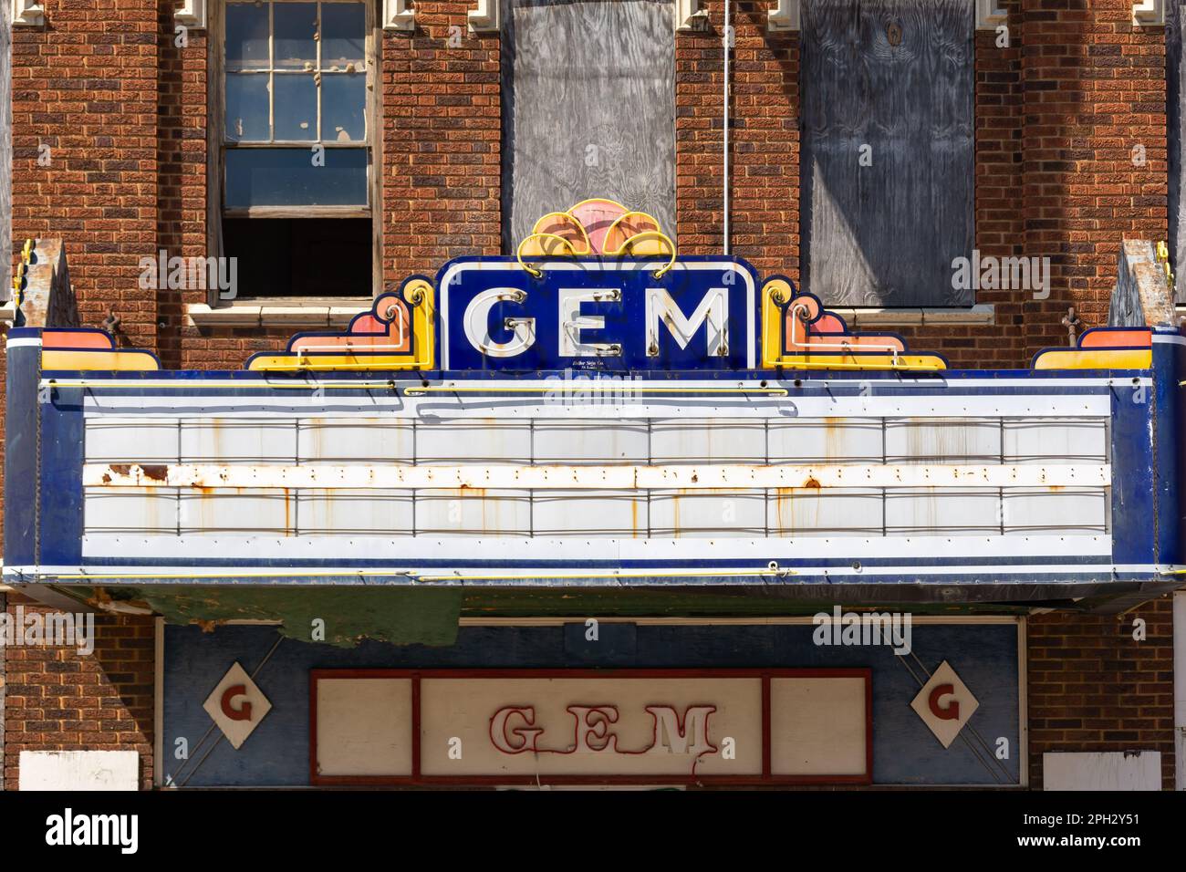Ghost town run down midwest hi-res stock photography and images - Alamy
