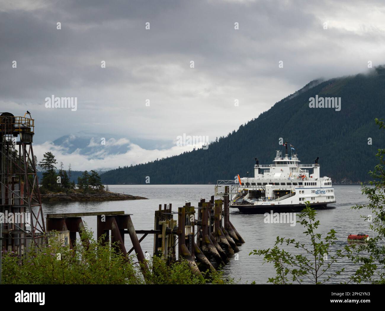Saltery bay ferry terminal hi-res stock photography and images - Alamy