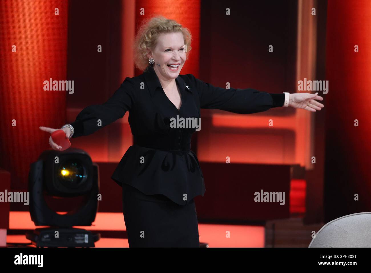Berlin, Germany. 25th Mar, 2023. The actress Sunnyi Melles in the ARD ...