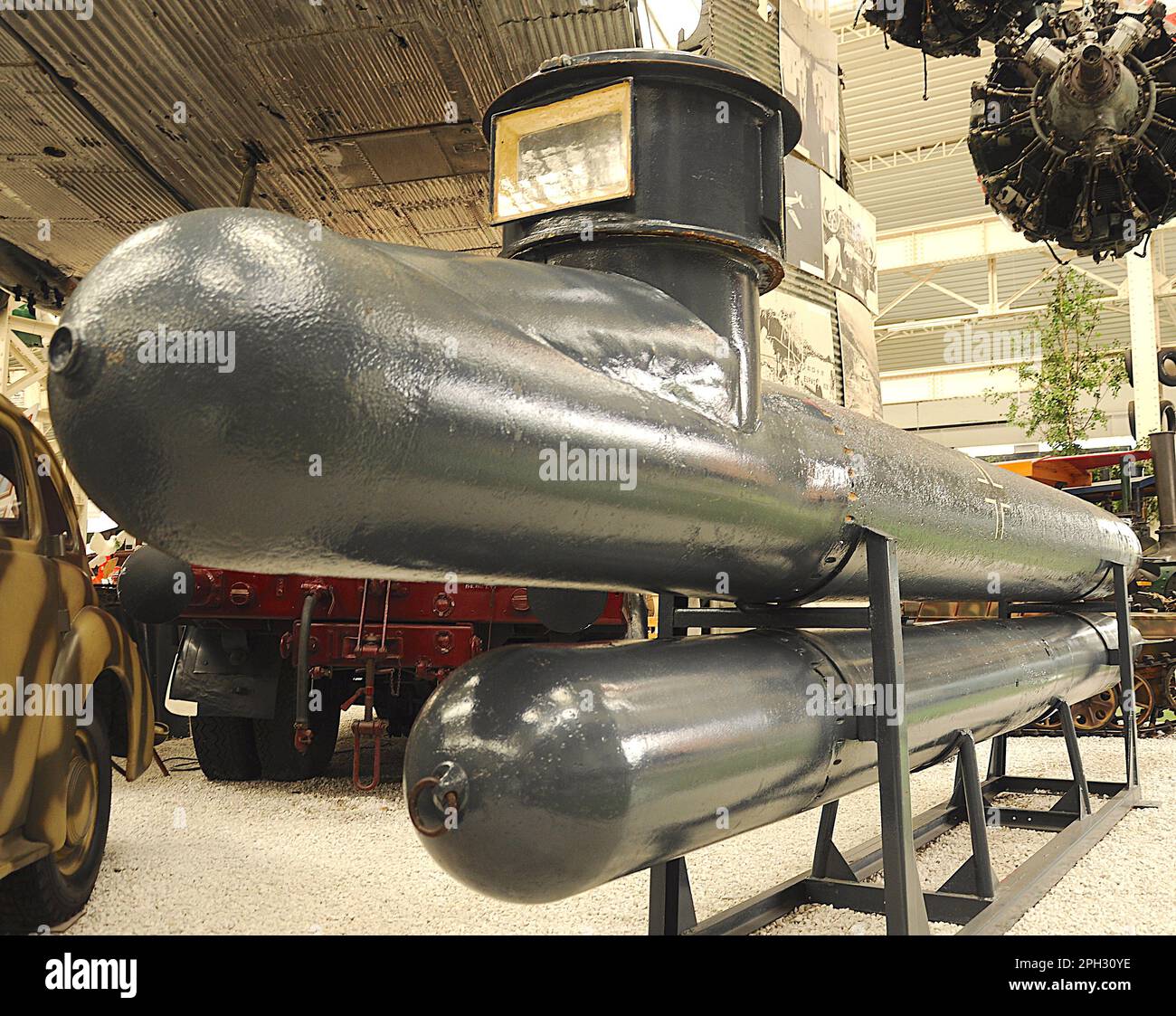 German Mini Submarine Stock Photo - Alamy
