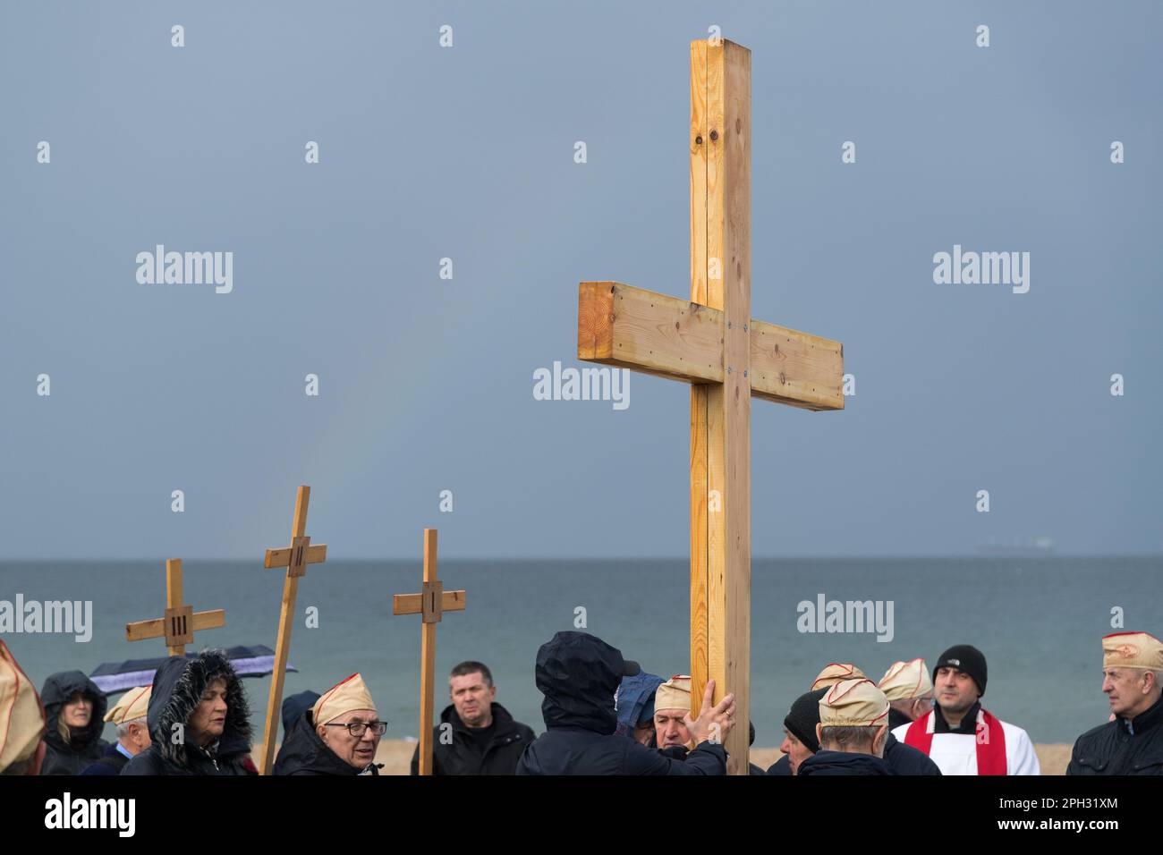 Gdansk way of sorrows beach hi-res stock photography and images - Alamy
