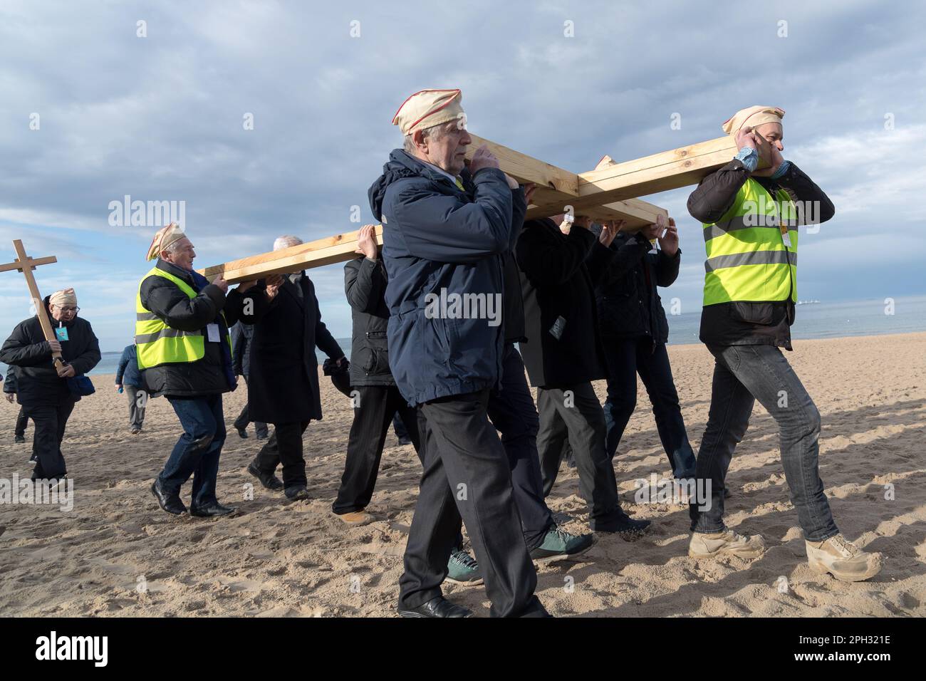 Gdansk way of sorrows beach hi-res stock photography and images - Alamy