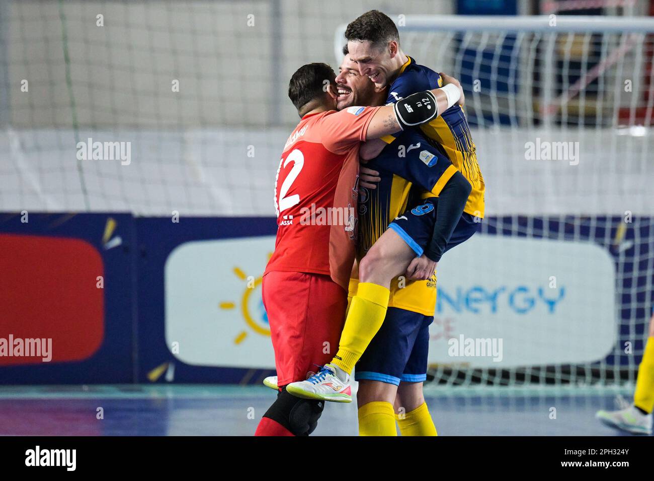 Naples, Italy. 25th Mar, 2023. Alessandro Patias (9) Real San Giuseppe ...